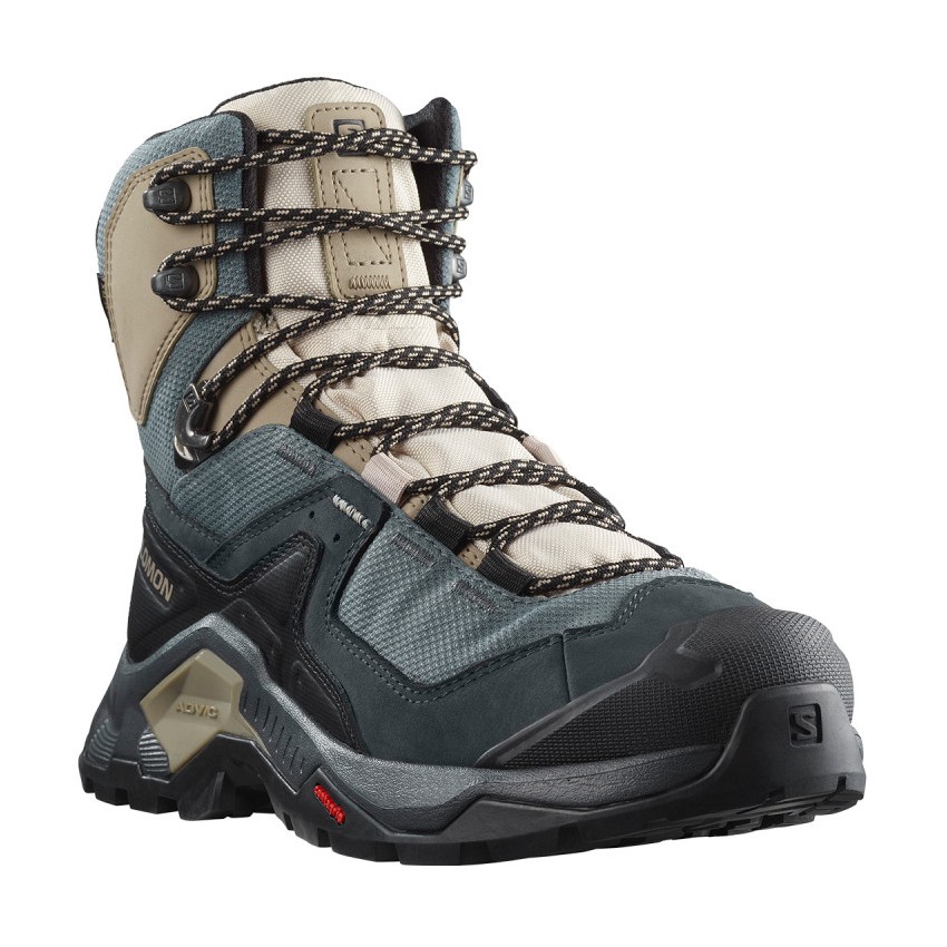 Bota Tam.37 Salomon Quest Element Mid Impermeável+WP GTX Preta+Cinza ...