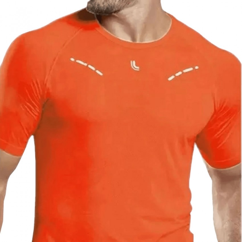 Camiseta Lupo Sport AM Tallin Laranja - Masculina - Top Radical