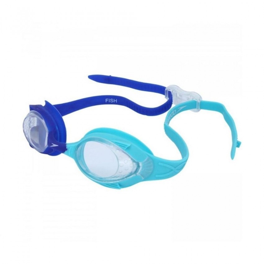 Óculos Natação Speedo Fish Mescla Azul - Top Radical