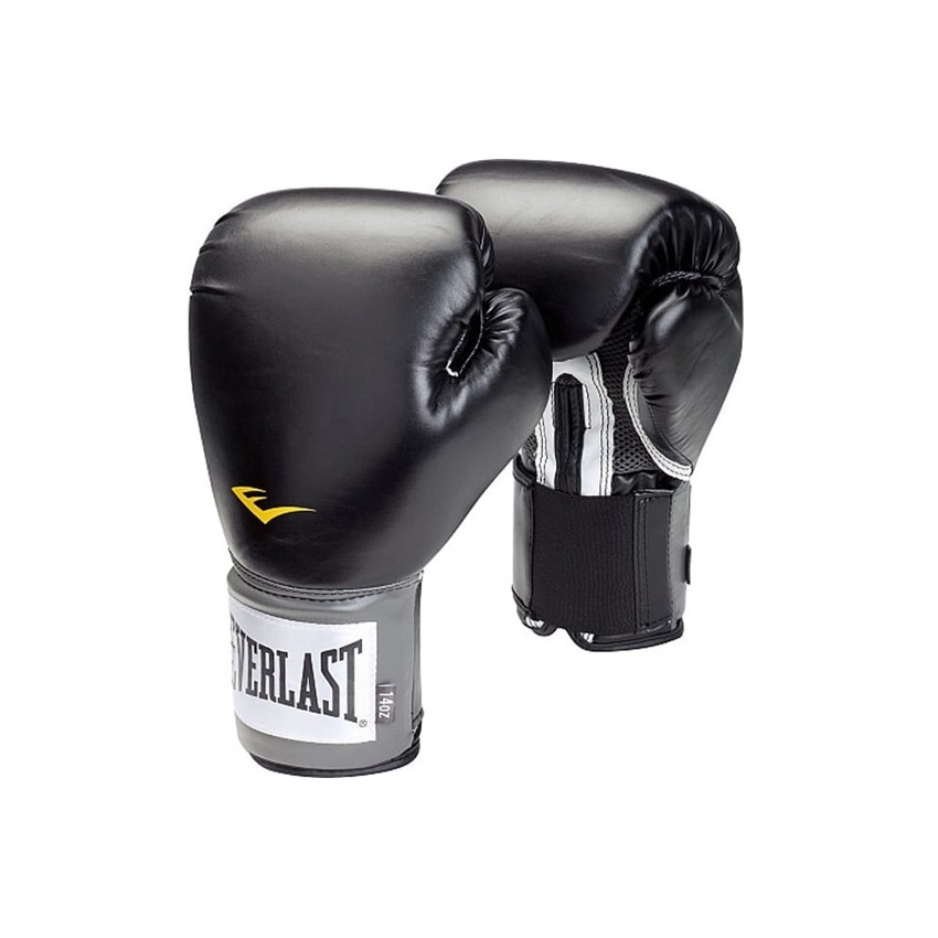 Luva Tamanho 8oz de Boxe Everlast Pro Style Preta - Top Radical