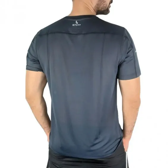 Camiseta Lupo Sport AM Seamless Free Preta - Masculina - Top Radical